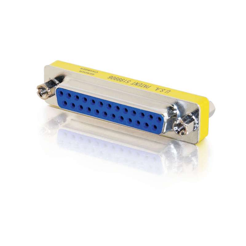 Cables To Go DB25 F/F Mini Gender Changer (Coupler) — AVI-SPL Shop