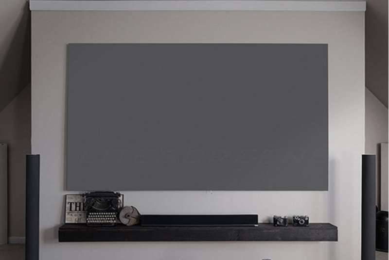 Elite Screens Aeon CineGrey 3D Series 110 Inch Diagonal Fixed Frame Sc ...