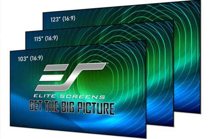 Elite Aeon CLR 3 Series 123 Inch Diagonal Fixed Frame Screen — AVI-SPL Shop