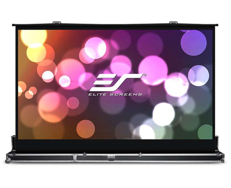 Elite QS180HD QuickStand 5-Second Series 180 Inch Diagonal Manual Scre ...