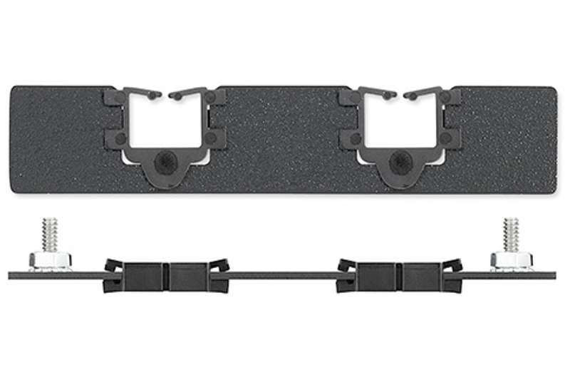 Extron 2 Cable Pass-through Single space Adapter plate — AVI-SPL Shop