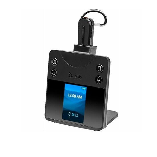 Poly Savi 8445 Office Wireless DECT Wireless Headset (8L7F8AA#ABA ...