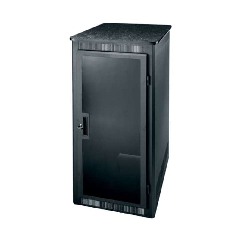 Middle Atlantic WRK Series 24RU Rack w/ Rear Door - 32.6in Depth, 24.3 ...