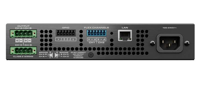 QSC SPA-Qf 60x4 Four-Channel Networked Amplifier — AVI-SPL Shop