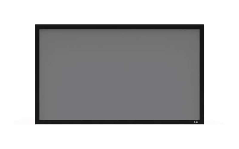 Screen Innovations Fixed 2" Series Frame Screen, 47'' x 110'' with Pur ...