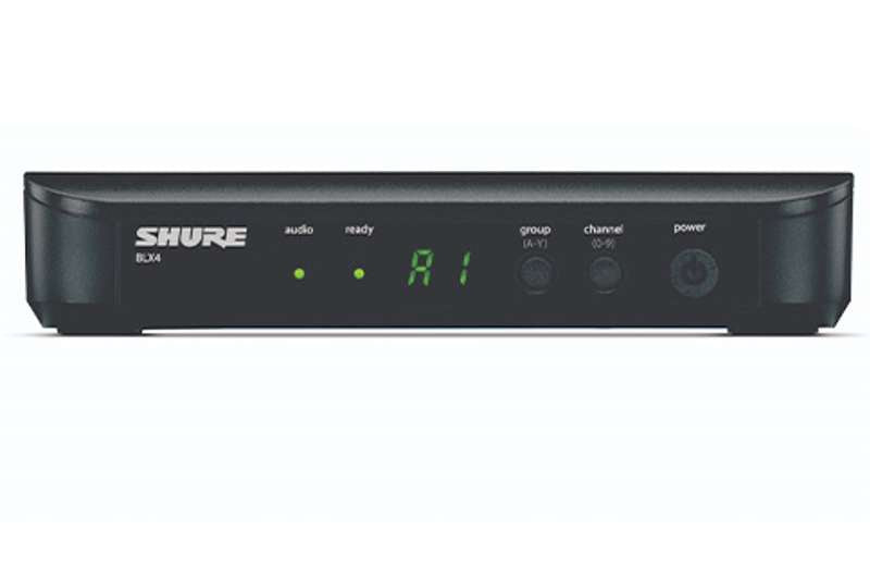 Find the Shure BLX4=-H10 Wireless Receiver for sale at Shop AVI-SPL ...