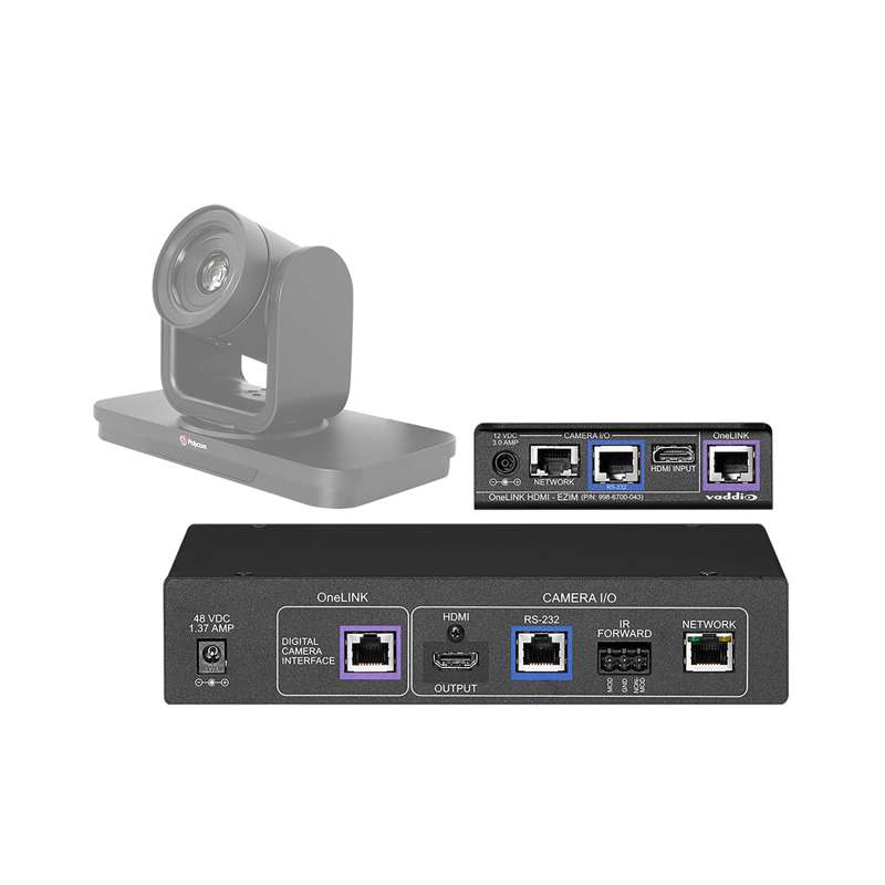 Vaddio Polycom Codec Kit for OneLINK HDMI to EagleEye IV Camera - Blac ...