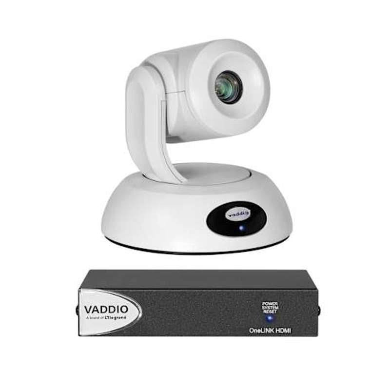 Vaddio RoboSHOT 4K 12E HDBT Camera OneLINK HDMI System, White — AVI-SPL ...