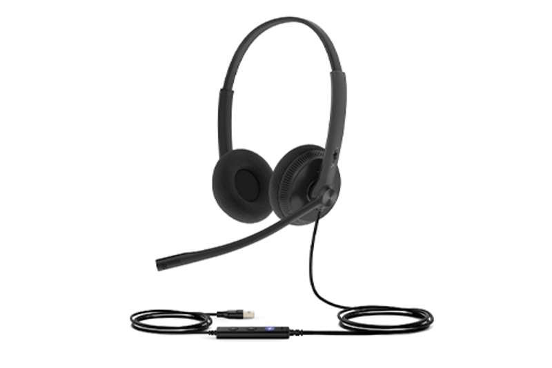 Yealink UH34 Lite Dual Wired Headset for Microsoft Teams (1308048 ...